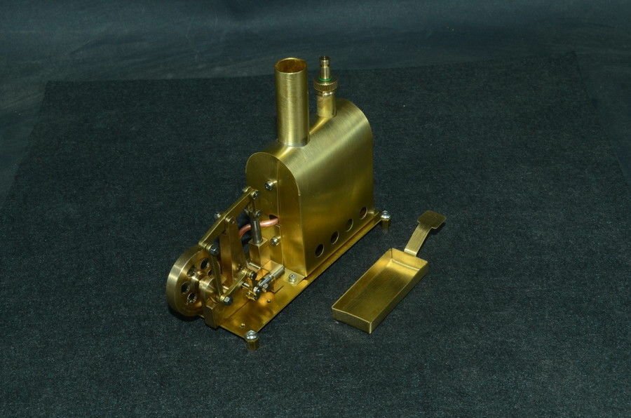 Microcosm Mini Steam Boiler Steam Engine Model Gift Collection DIY ...