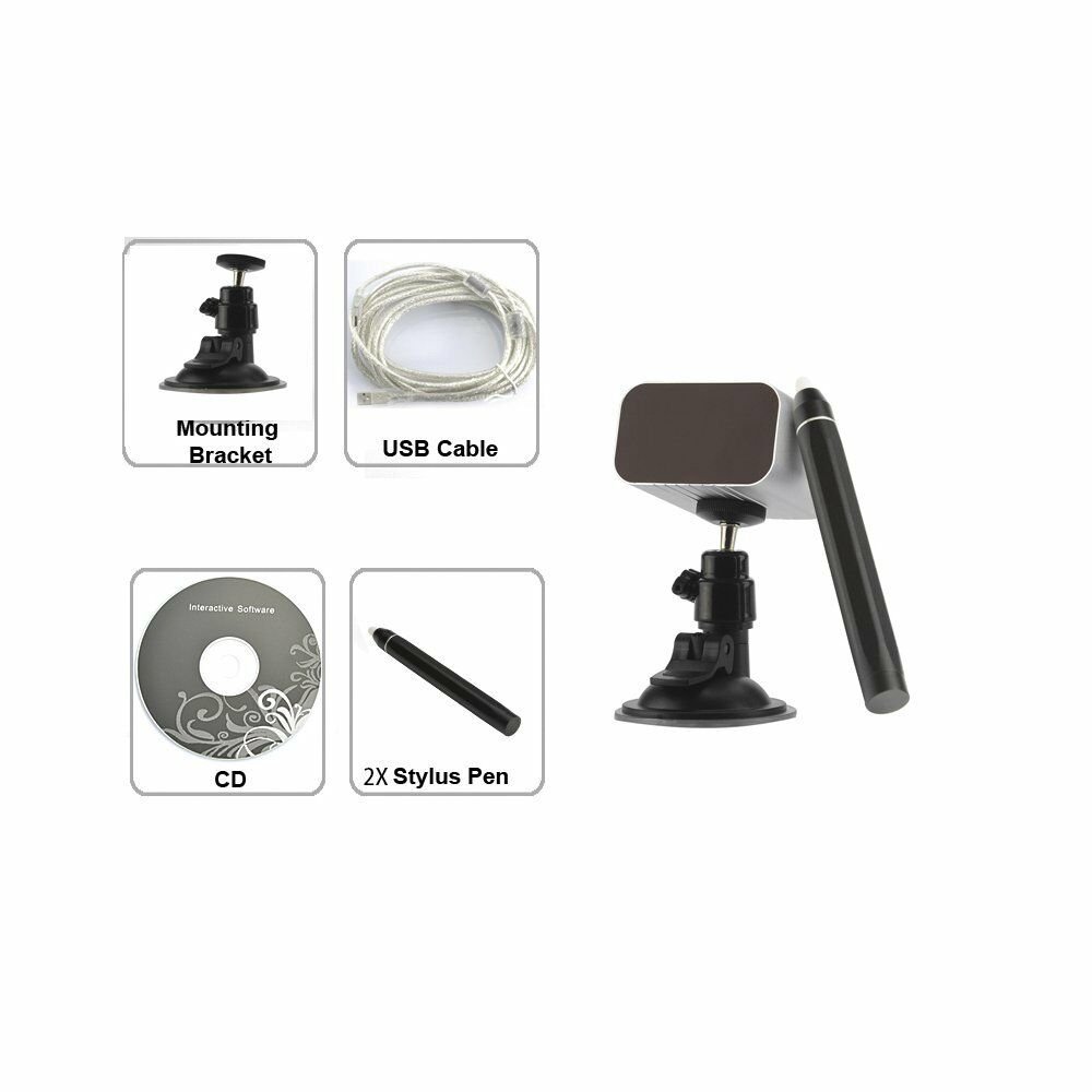 New Portable USB Interactive Whiteboard IR-enable Pen Based Presentation