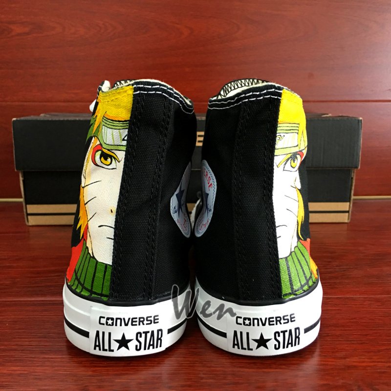Naruto Anime Converse Chuck Taylor Custom Hand Painted Shoes Canvas ...