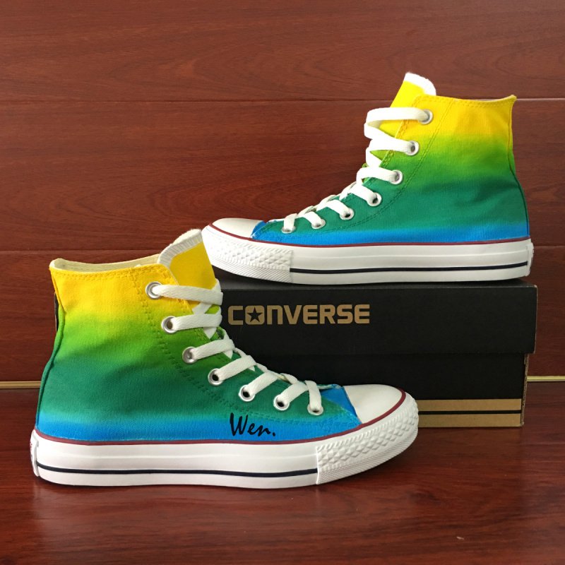 Original Hand Painted Shoes Men Women Converse Design Color Change Painting
