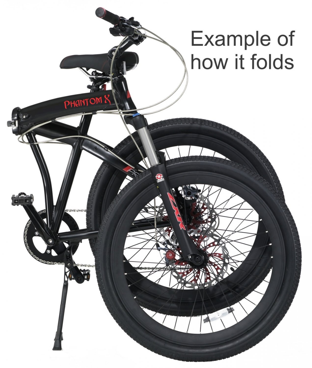 Prodecotech Phantom X LI V5 Folding E-Bike V5 300W