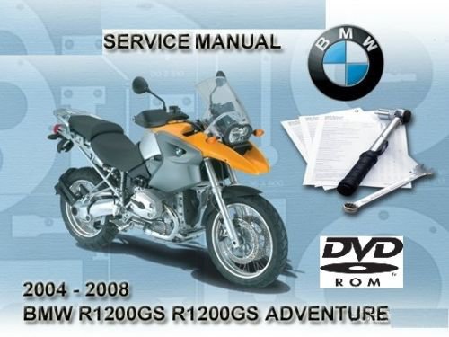 2004-2005-2006-2007-2008 BMW R1200GS / Adventure RepROM Service Manual ...
