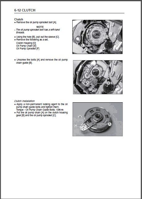 CFMoto 650TK ( CF650-2 / CF650J ) Service & Owner's Manual CD - CF Moto ...