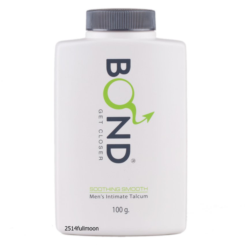 2x 100 g. BOND For Men Get Closer Soothing smooth Powder Intimate Talcum