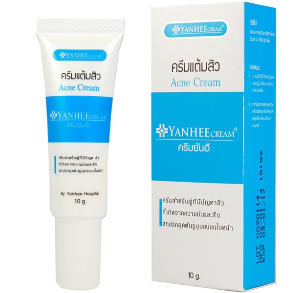 2x 10 g. Yanhee Acne Cream Spot Treatment Clear Black Heads And Smooth Skin