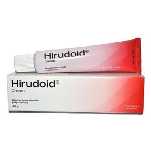2x 40 g. Hirudoid Cream For Scars Bruises Varicose Vein Skin Burns