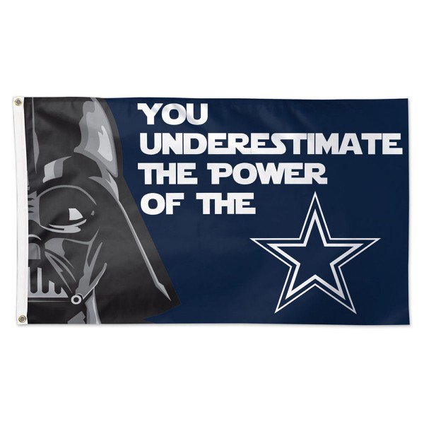 Dallas Cowboys Dark Side flag