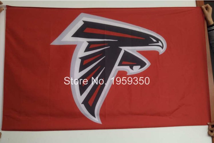 Atlanta Falcons Flag 3ft x 5ft Polyester Atlanta Falcons Banner flag ...