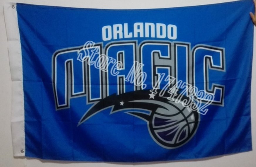 Orlando Magic Flag 3FT x5 FT 150X90CM Banner 100D Polyester NBA flag