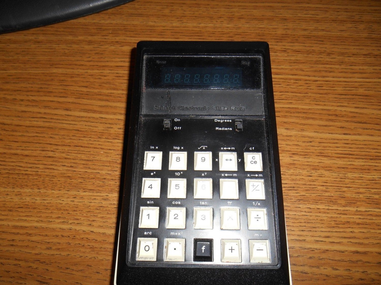 Vintage Sears Electronic Slide Ruler Pocket Calculator 801.58771