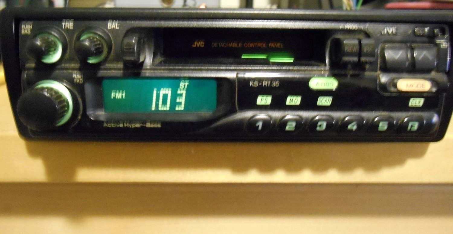 RARE JVC KS-RT45 AM/FM Cassette Player free shipping KS-RT45