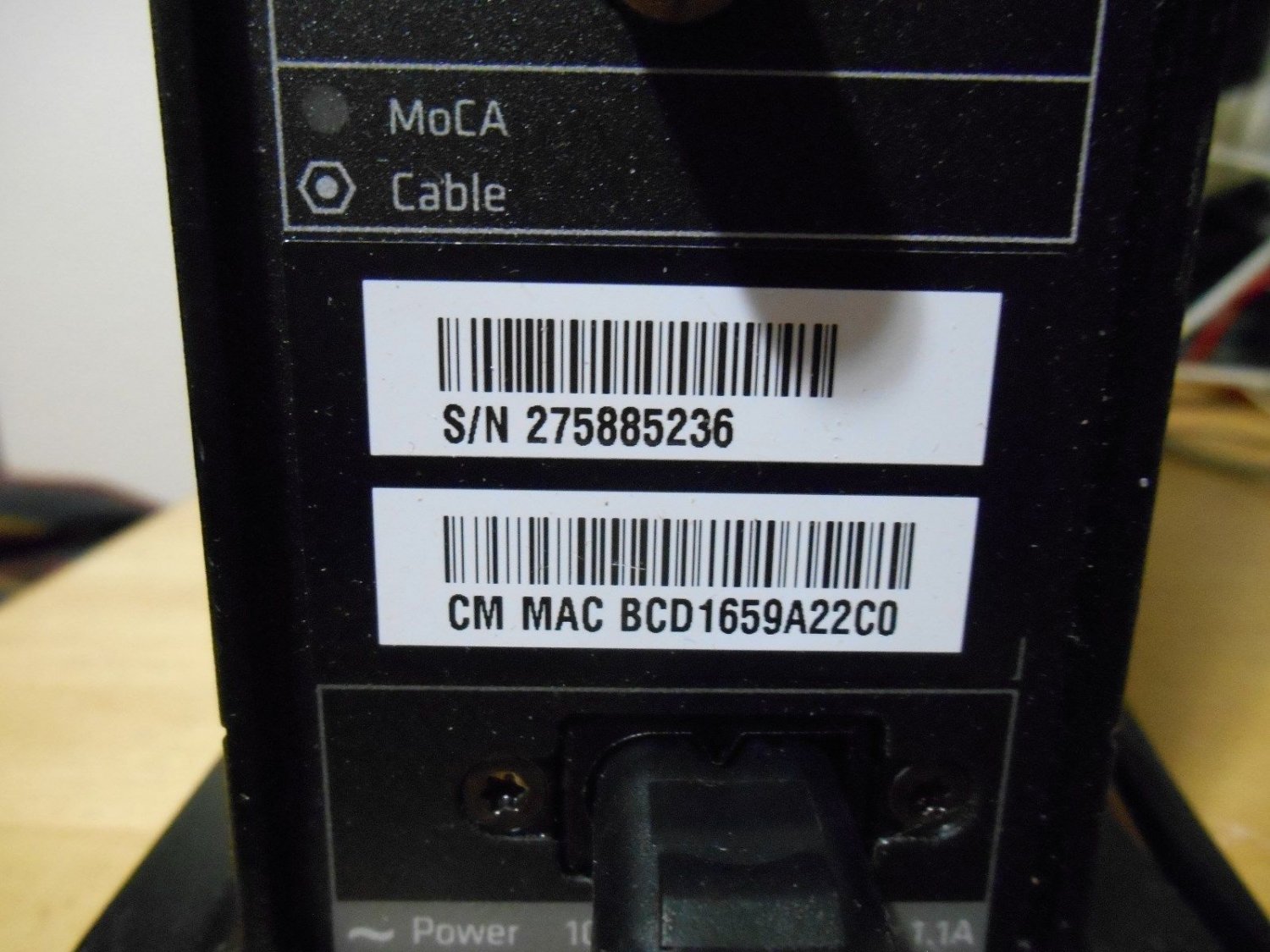 CISCO XB3 DPC3941T WIFI VOICE CABLE MODEM READ DESCRIPTION FIRST Duel Band