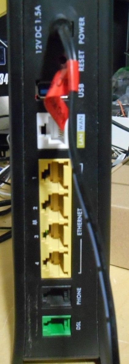 CenturyLink ZyXEL C1100Z Wireless Modem Router.