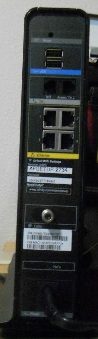 ARRIS TG1682G 802.11AC Xfinity-XB3 Docsis 3.0 CABLE MODEM