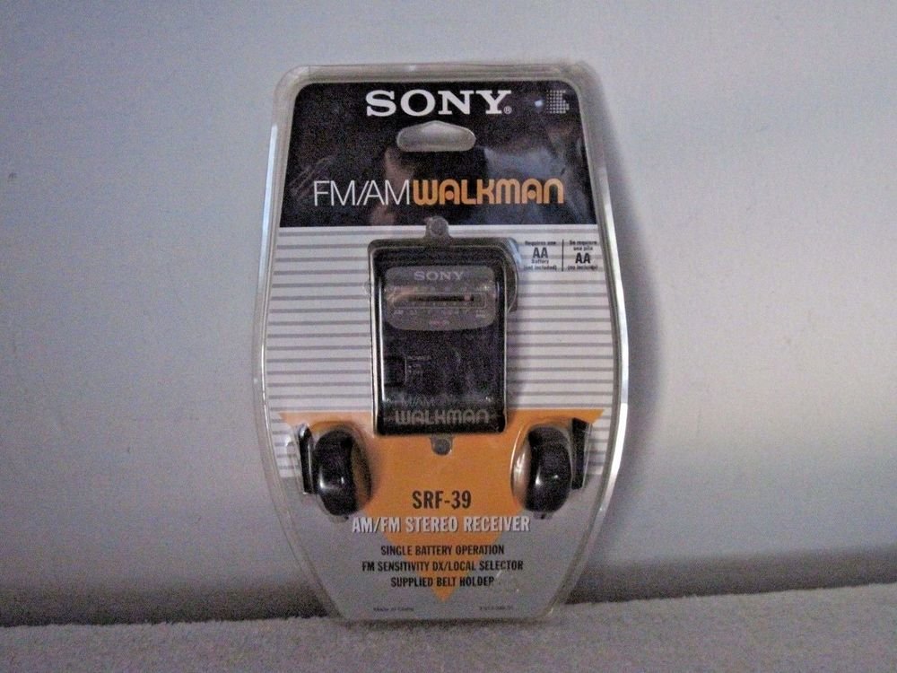 Sony FM/AM Walkman SRF-39 Sony Walkman Receiver Radio #SRF-39