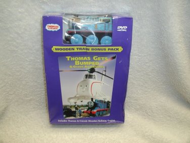 Thomas & Friends "Thomas Gets Bumped" DVD + Bonus Wooden Train