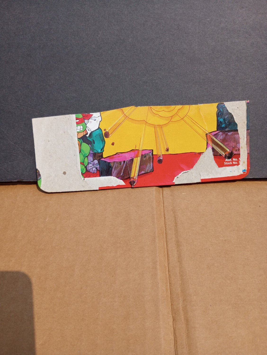 Original 1989 Teenage Mutant Ninja Turtle TMNT Baxter Stockman Backer ...