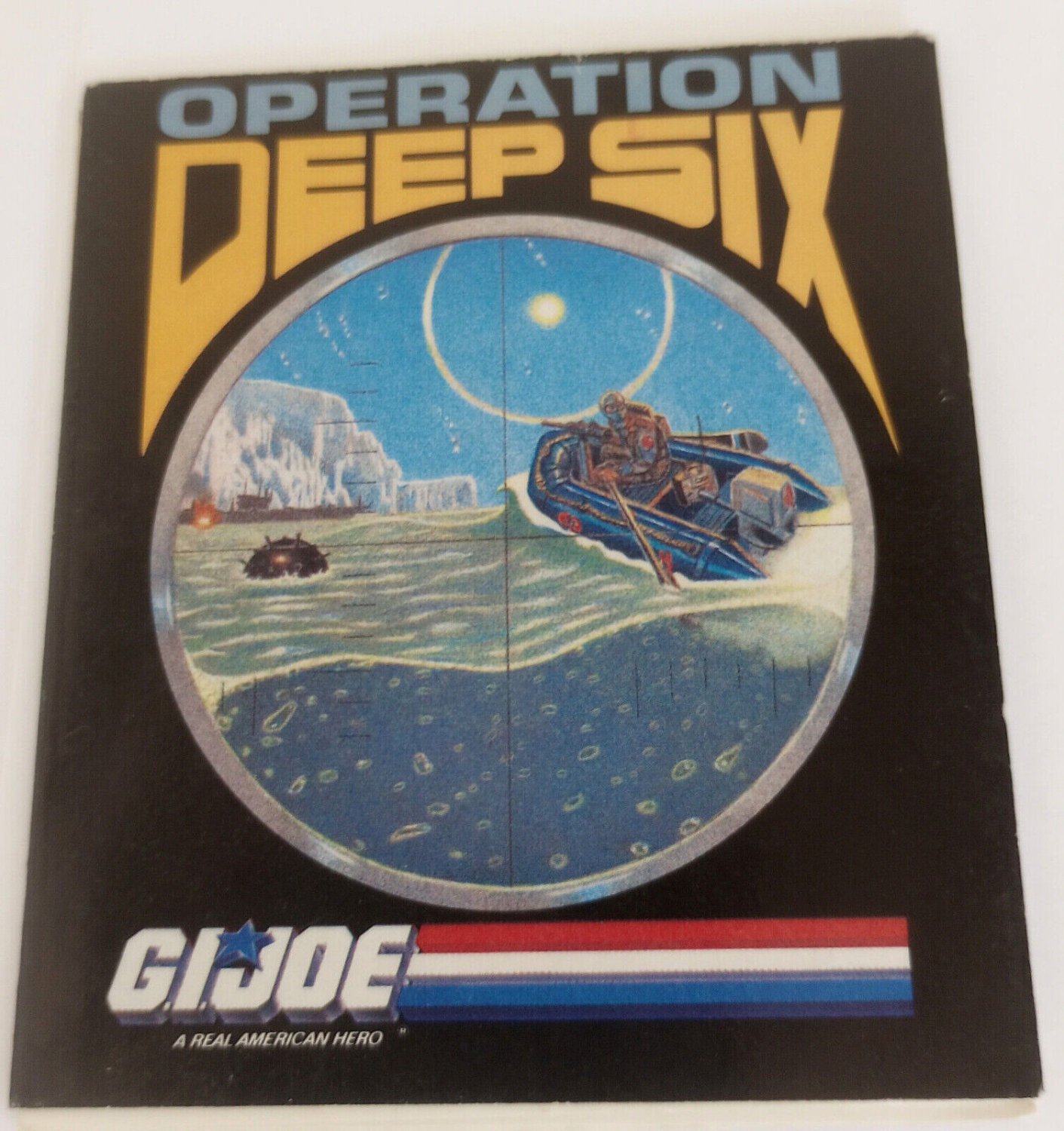 Original 1986 G.I.Joe ARAH Deep Six Insert Order Form Catalog
