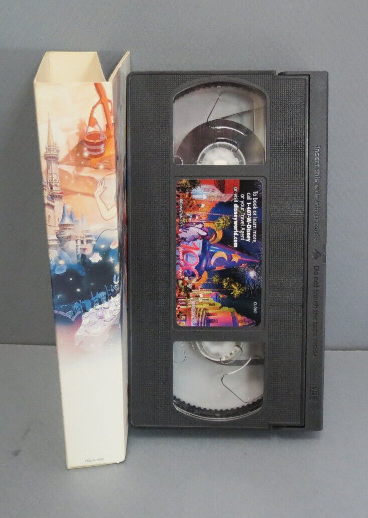 Vintage 100 Years of Magic-Walt Disney World Promo VHS Tape