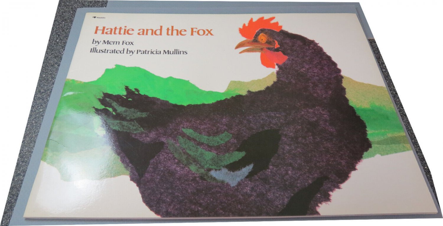 Hattie and The Fox Big Book by Mem Fox Ex-Large Pbk First American Big ...