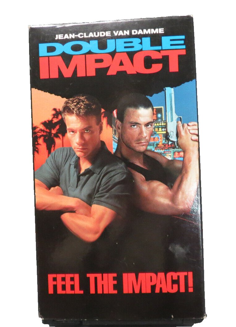 Double Impact (VHS, 1991) Jean-Claude Van Damme, Bolo Yeung, Alonna Shaw