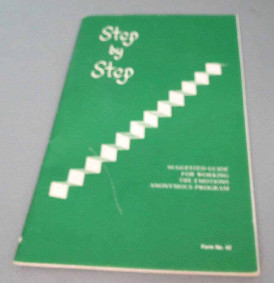 Step by Step Pamphlet Guide for Emotions Anonymous 1986 Green Cover ...