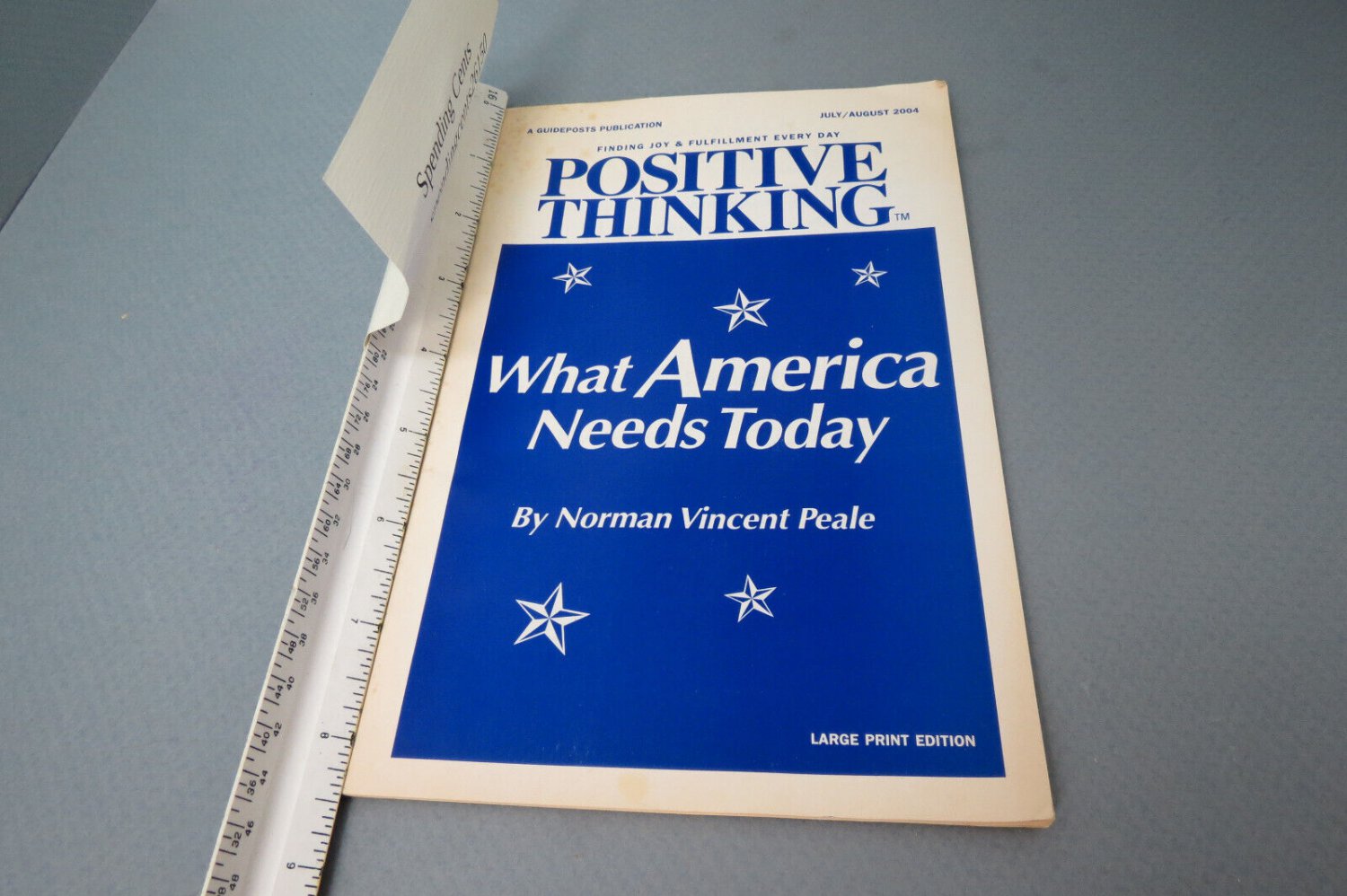 Positive Thinking Magazine July/August 2004 What America Needs Today ...