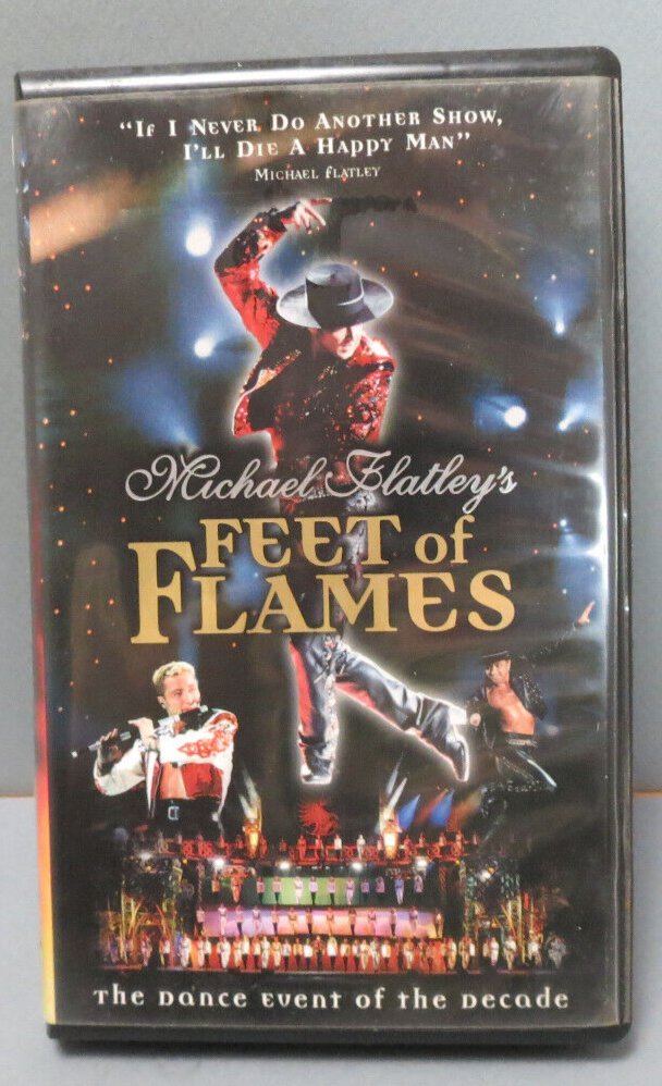 Feet Of Flames Vhs 1998 Clamshell Michael Flatley