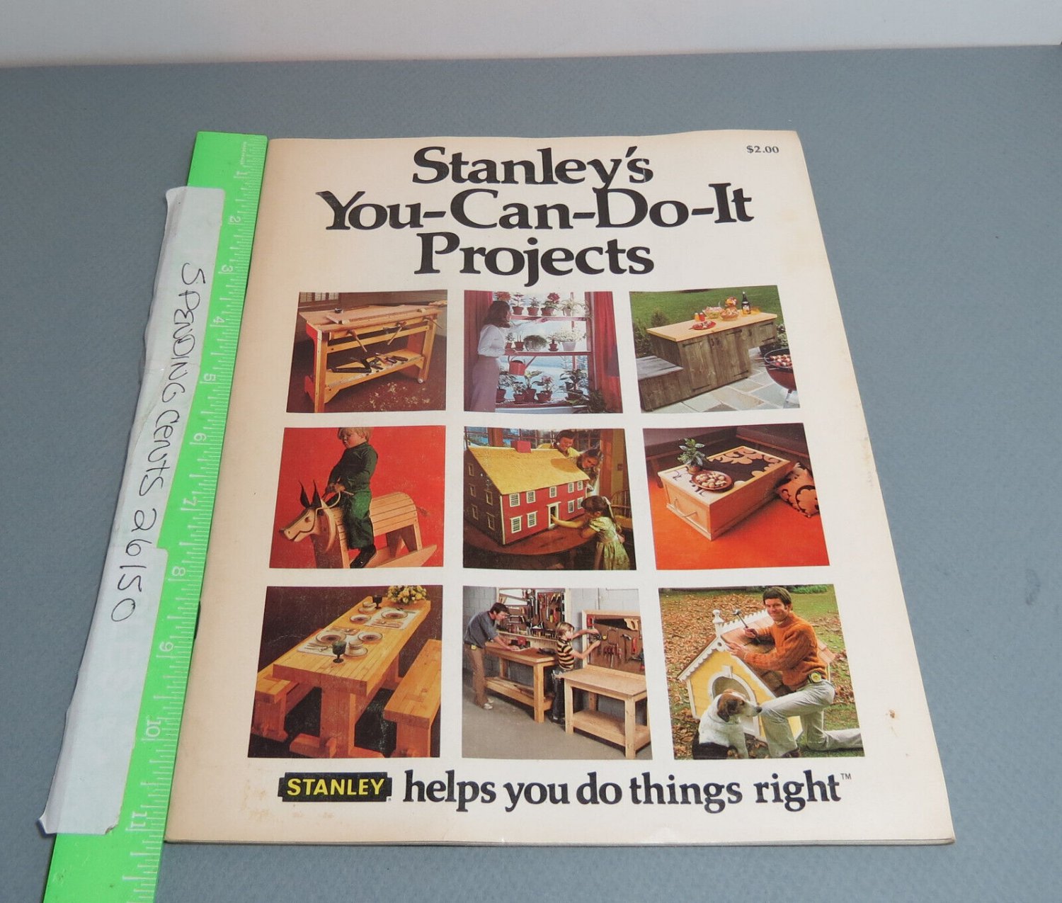 Stanley's You-Can-Do-It Projects Stanley Tools 1978 Plans and ...