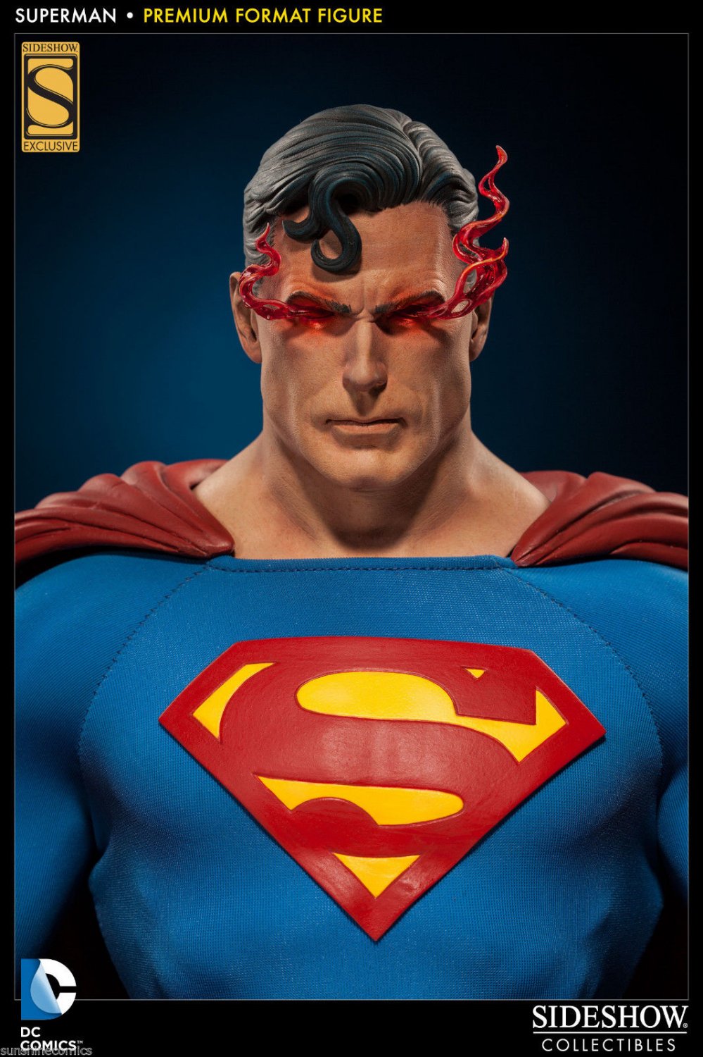 SOLD Superman Exclusive Sideshow Premium Format Statue DC Comics Like New!