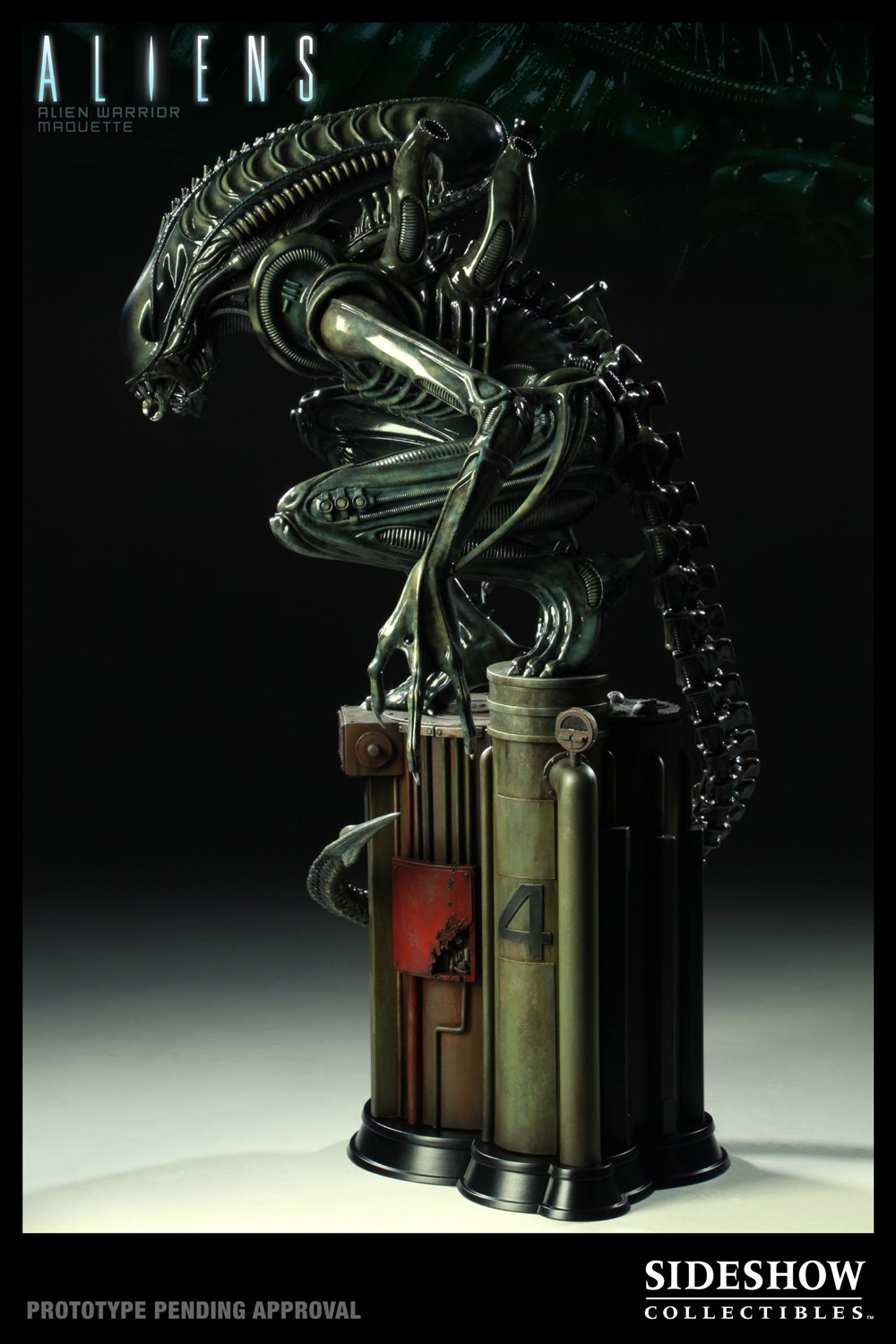SOLD Sideshow Collectibles Aliens Alien Warrior Maquette
