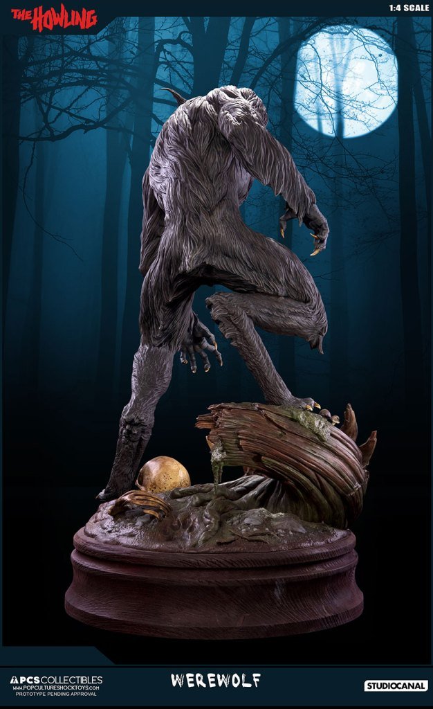 The Howling Statue 1/4 Werewolf Exclusive Pop Culture Shock