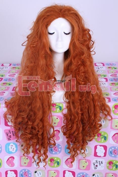 2012 Disney Pixar MERIDA Costume Wig BRAVE Movie Disguise CB38