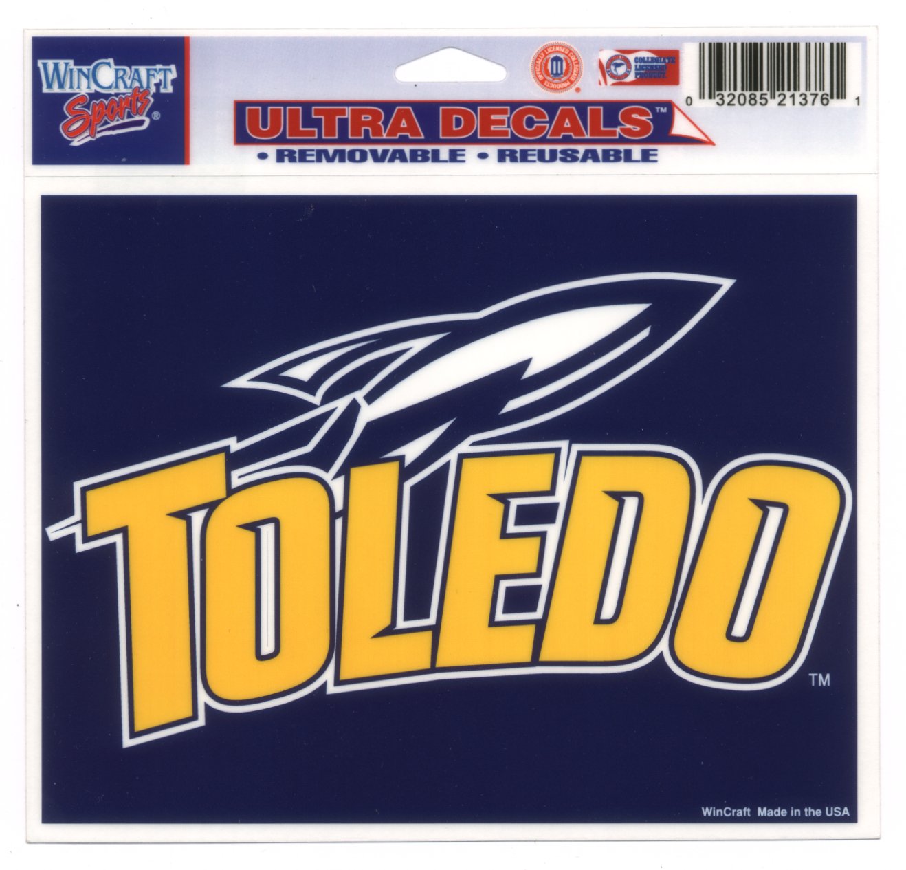 Toledo Rockets Multi-Use Vinyl Decal