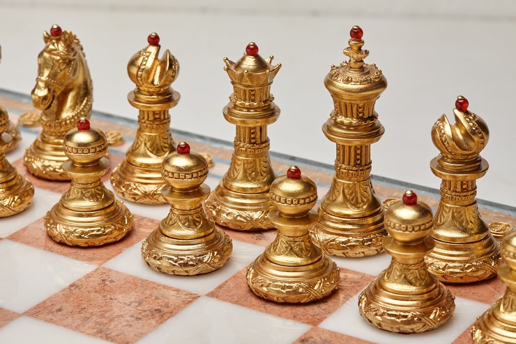 Chess set. Custom chess sets. Gift for men. Personalised gift. Antique ...