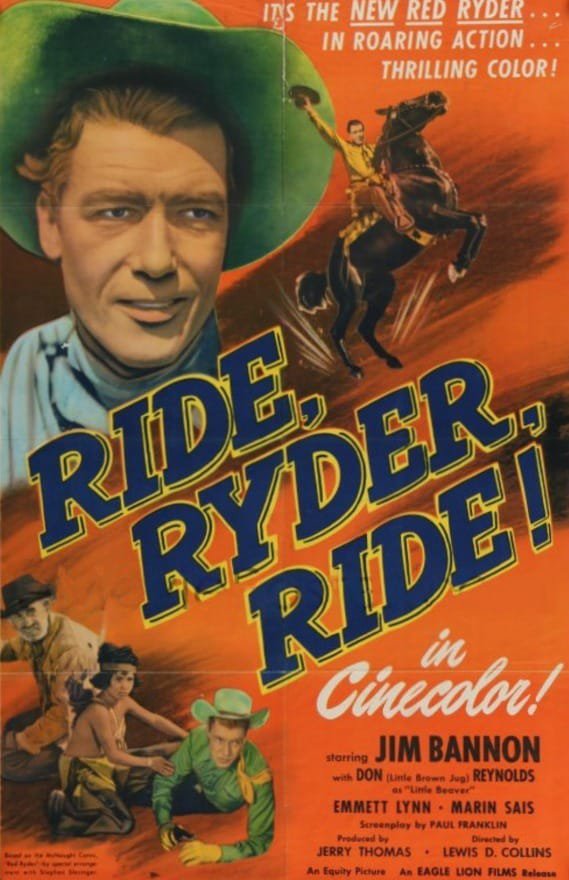 Red Ryder Ride Ryder Ride 1949 Jim Bannon Dvd