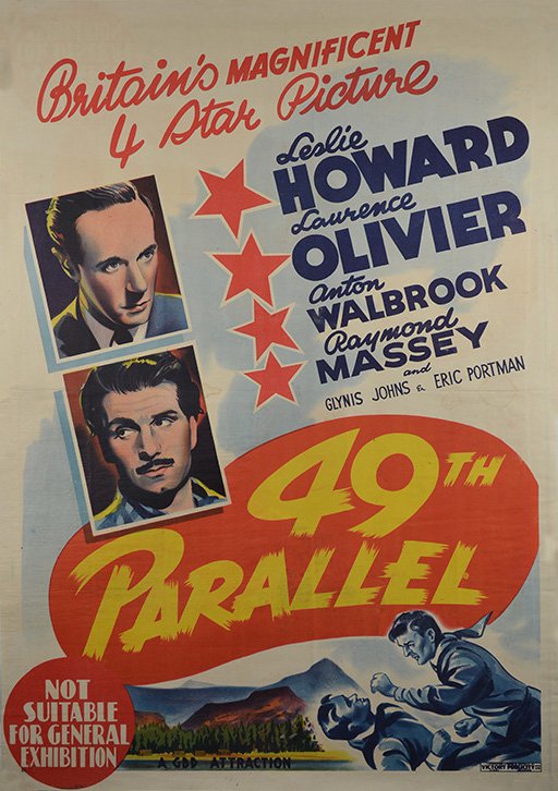 49th Parallel (1941) - Laurence Olivier DVD