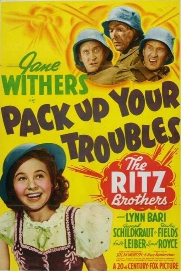 Pack Up Your Troubles (1939) - Ritz Brothers DVD