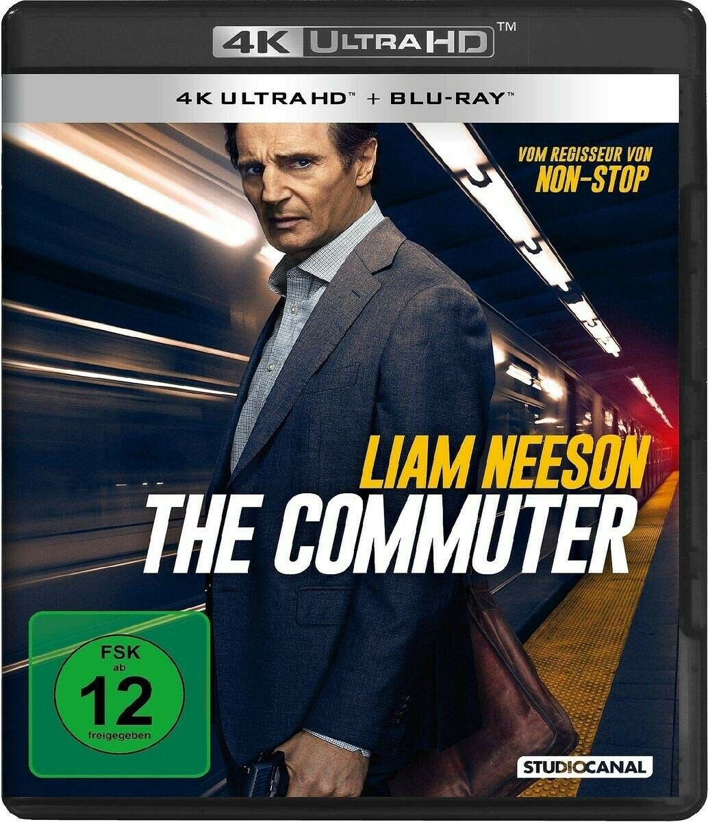 The Commuter (2018) - Liam Neeson 4K Ultra HD + Blu-ray