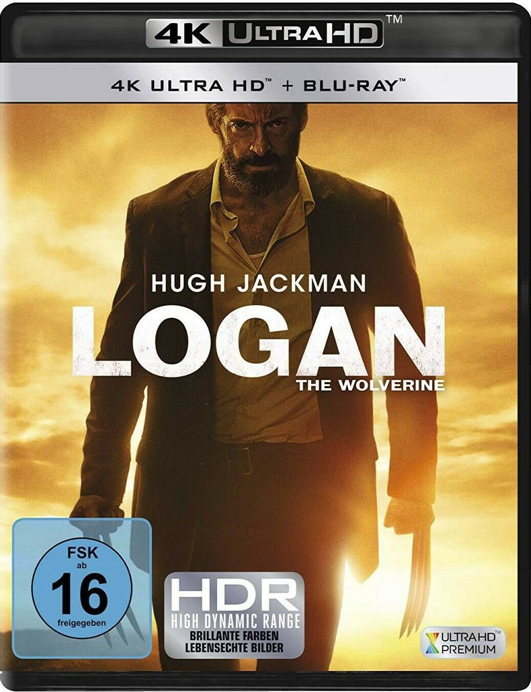 Logan (2017) - Hugh Jackman 4K Ultra HD + Blu-ray