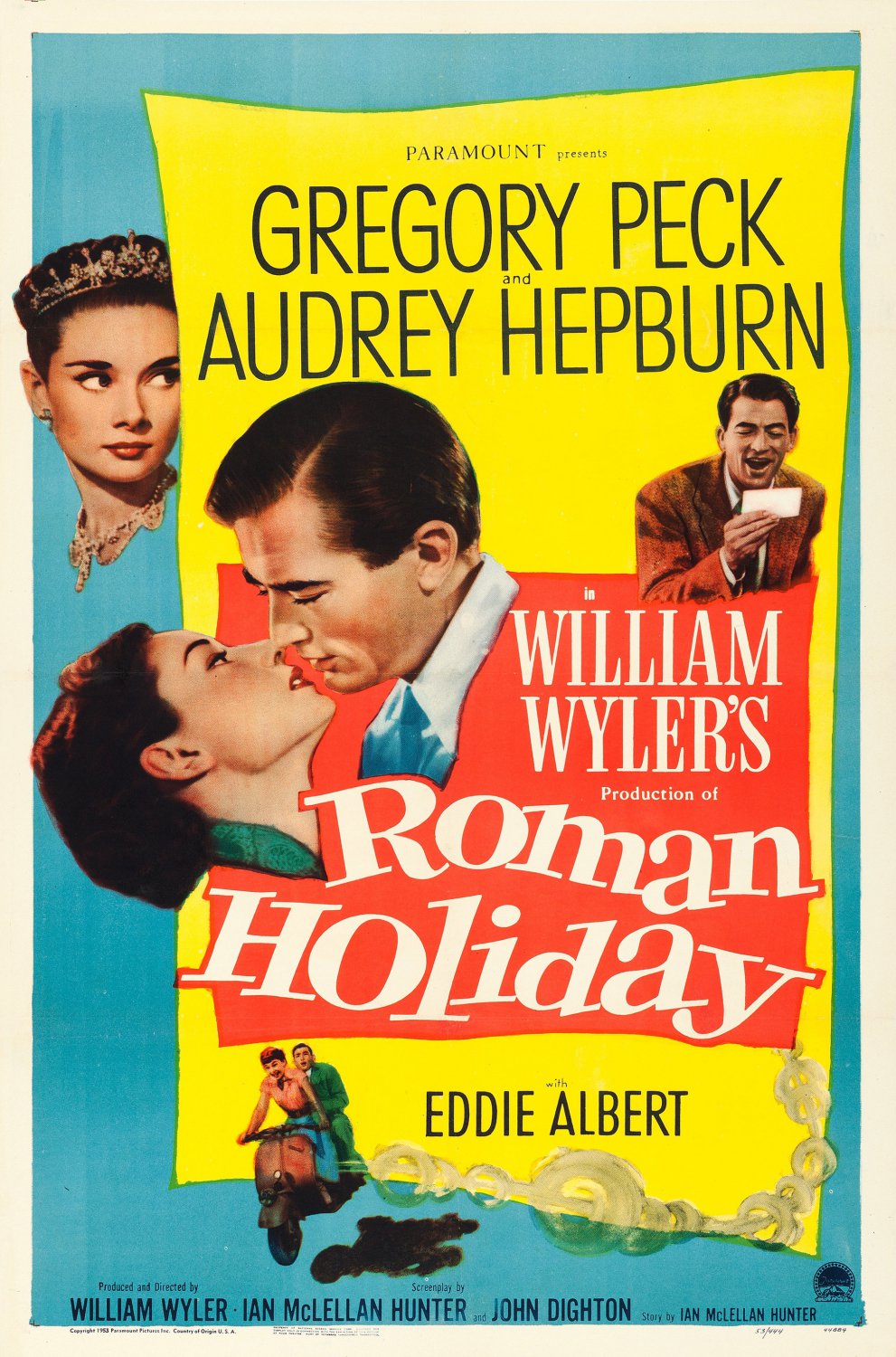 Roman Holiday (1953) - Gregory Peck Colorized Version DVD