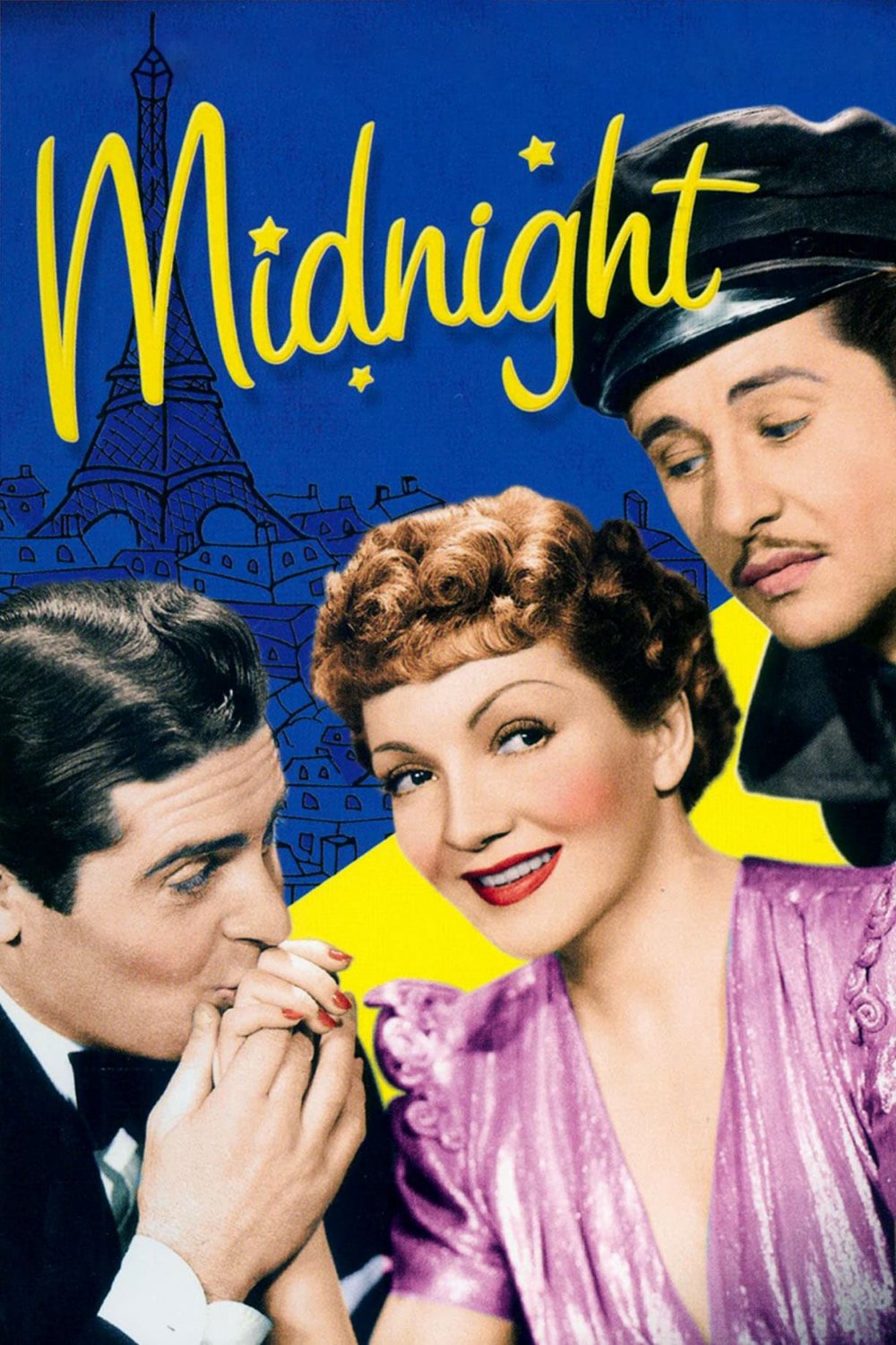Midnight (1939) - Claudette Colbert Colorized Version DVD