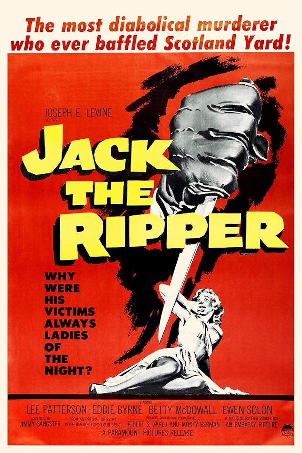 Jack The Ripper (1959) - Lee Patterson Colorized Version DVD