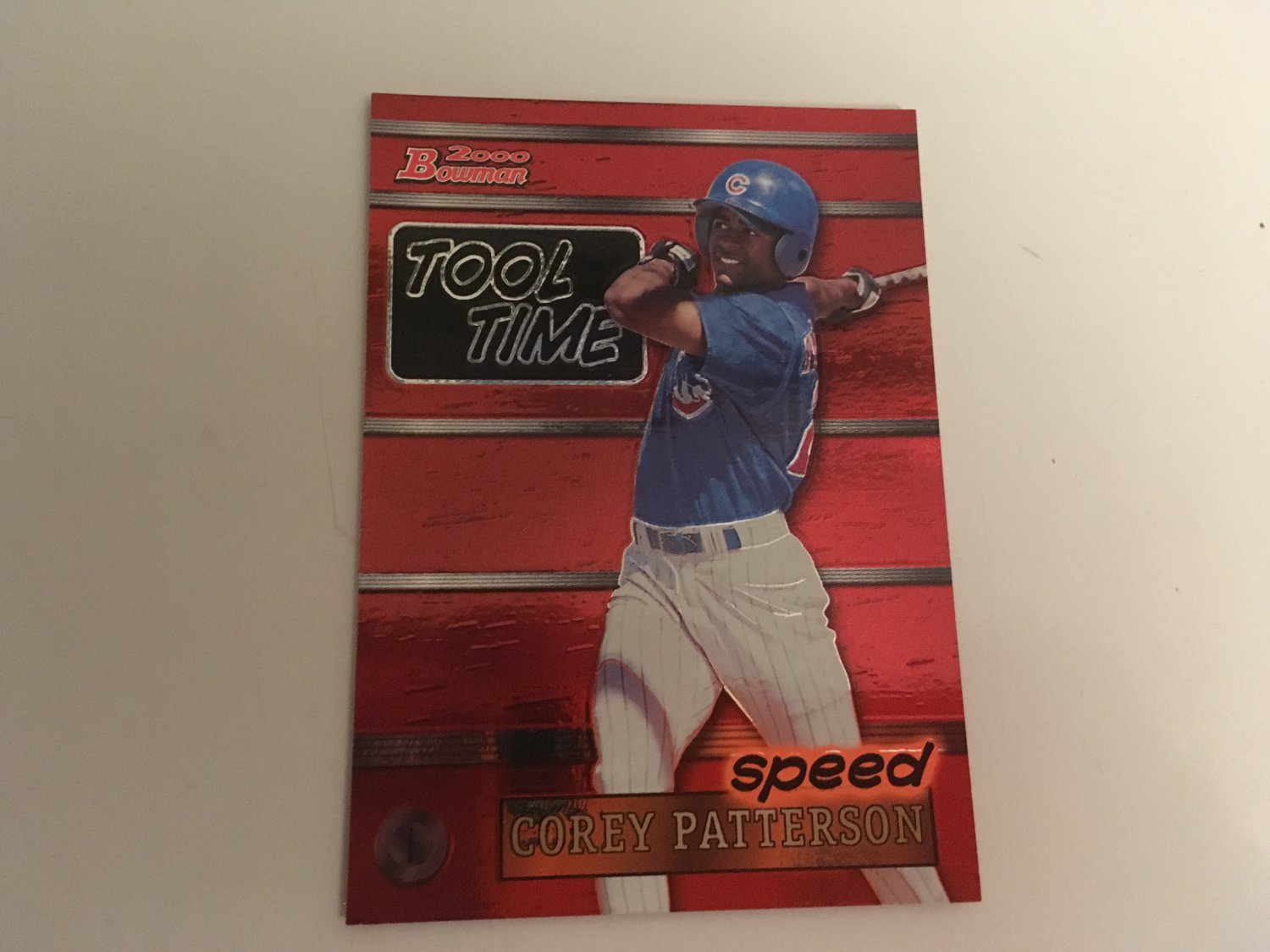 Corey Patterson 2000 Bowman Chicago Cubs Tool Time INSERT Baseball Card ...