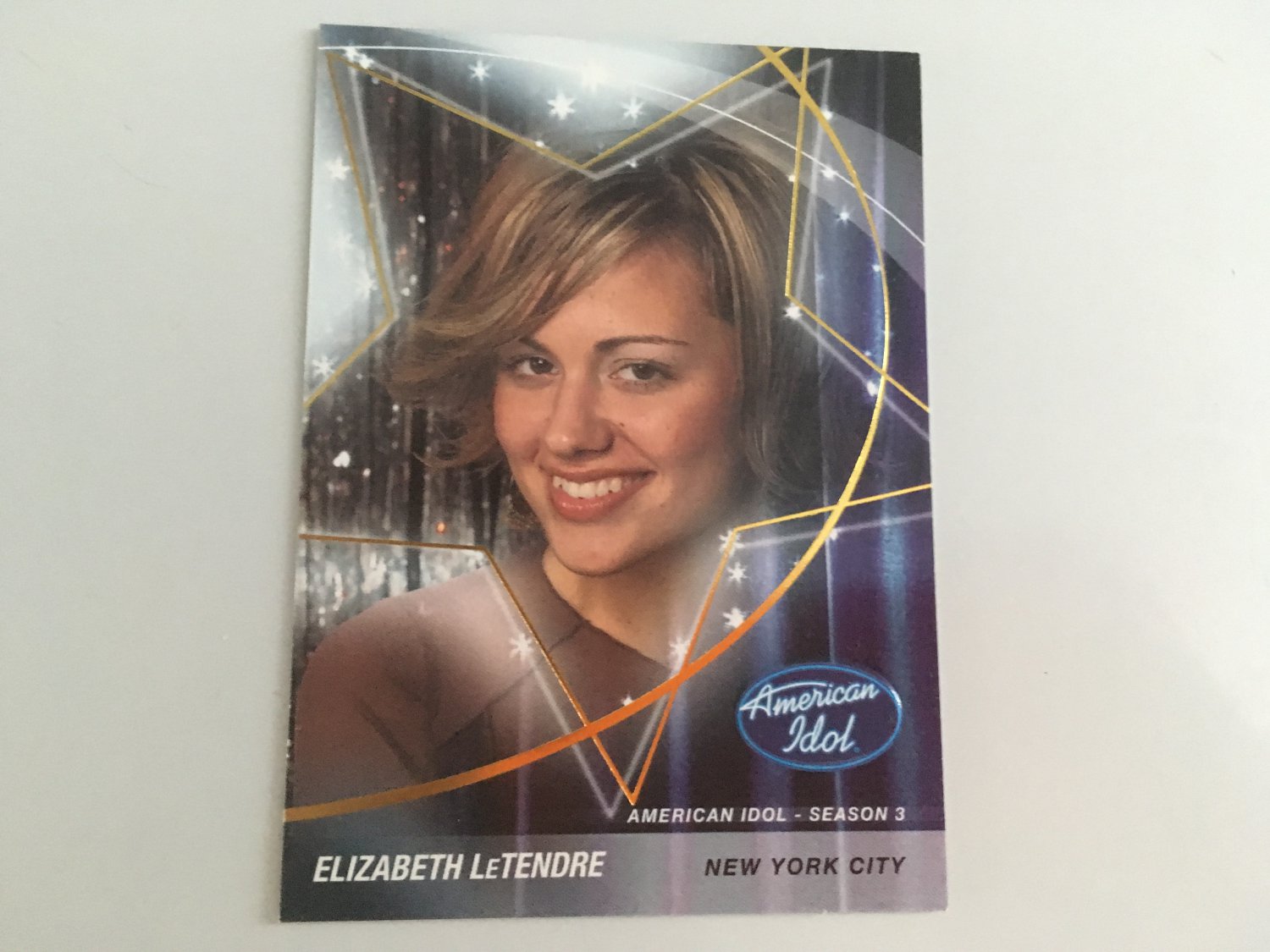 Elizabeth Letendre 2004 Fleer American Idol Celebrity TV Reality Music ...