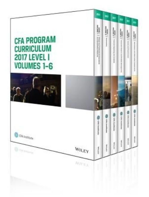 CFA program curriculum level 1 2017