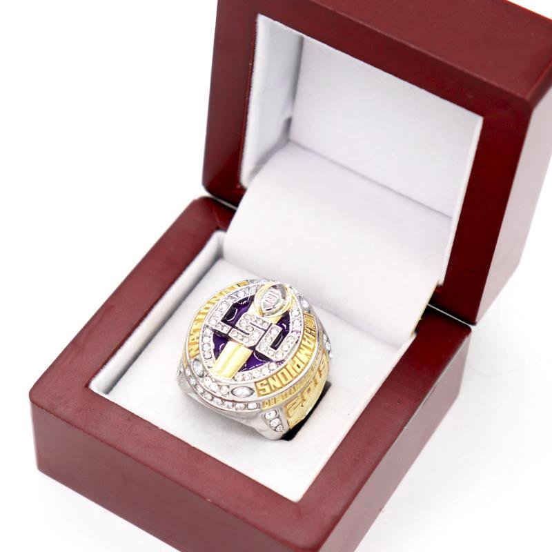 2019 LSU Championship Ring In Display Box