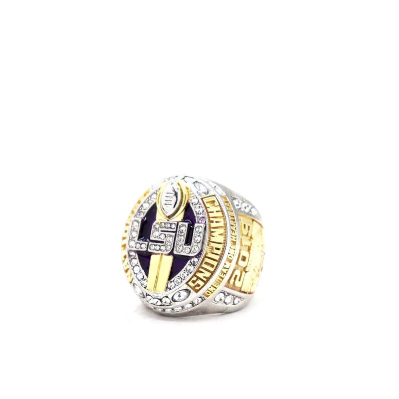 2019 LSU Championship Ring In Display Box