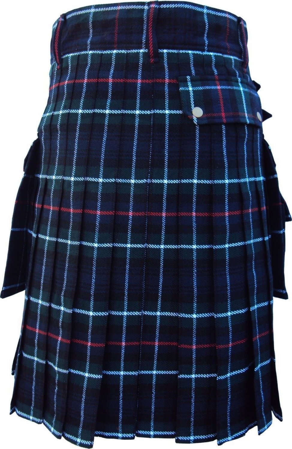 Mackenzie Tartan Kilt with Cargo Pocket Traditional Highlands Mackenzie ...