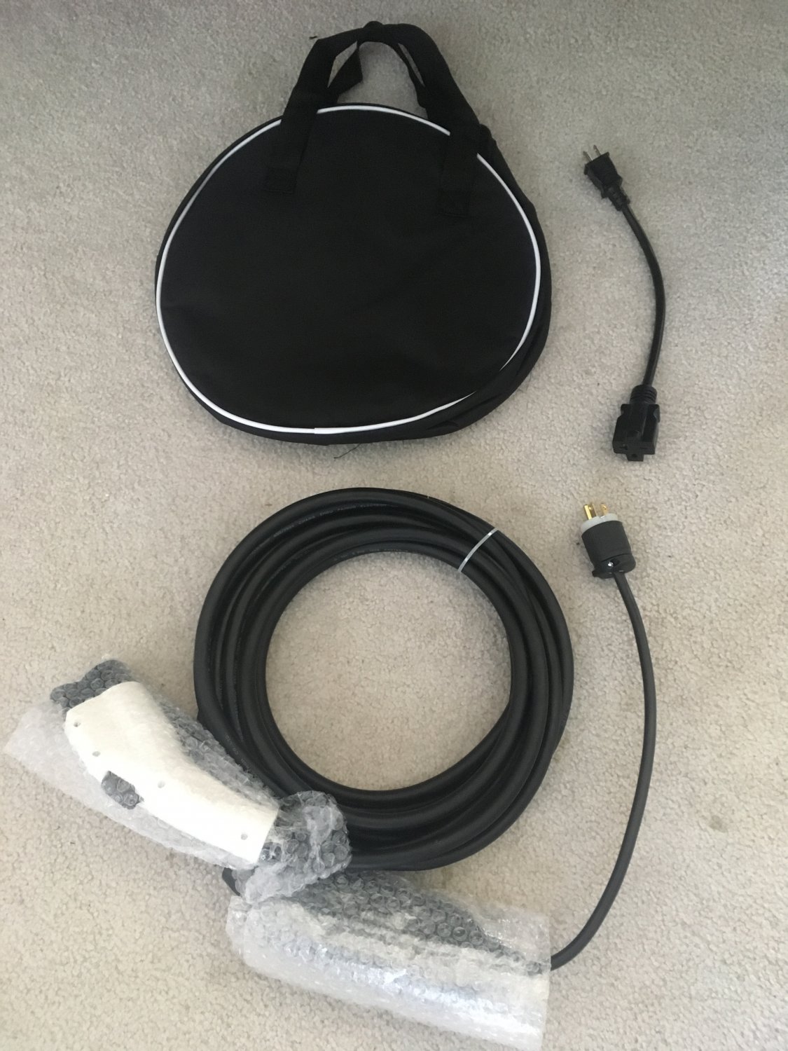 16 Amp Level 2 Electric Car Charger, 110-240 Volt, EVSE, Long Cord ...